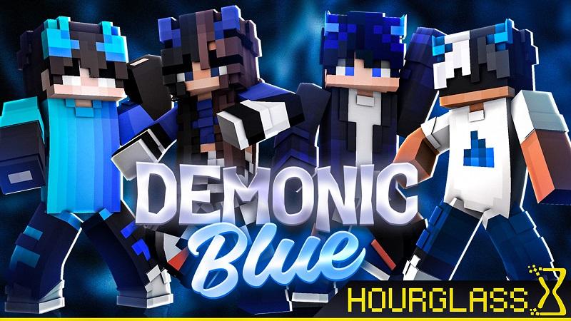 Demonic Blue by Hourglass Studios | CHUNK - Minecraft Bedrock Marketplace Explorer