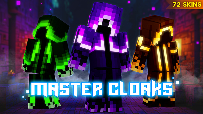 Master Cloaks by Hourglass Studios | CHUNK - Minecraft Bedrock Marketplace Explorer