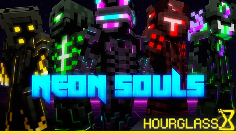 Neon Souls by Hourglass Studios | CHUNK - Minecraft Bedrock Marketplace Explorer