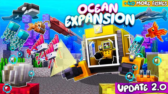 Ocean Expansion Add-On by Hourglass Studios | CHUNK - Minecraft Bedrock ...