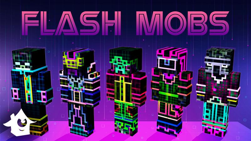 Flash Mobs by House of How | CHUNK - Minecraft Bedrock Marketplace Explorer