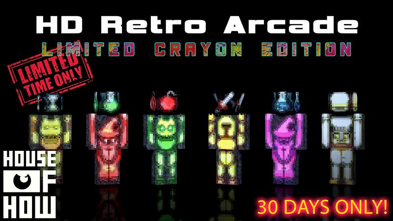 HD Retro Arcade CRAYON EDITION by House of How | CHUNK - Minecraft ...