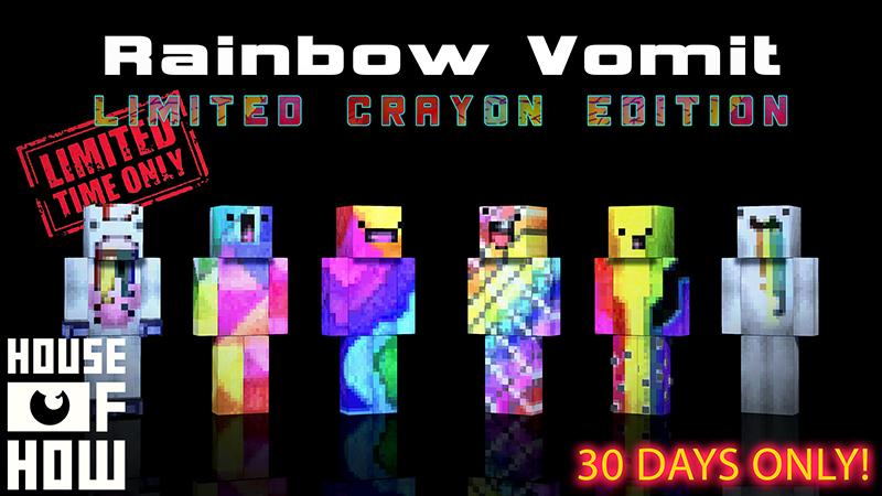 Rainbow Vomit Crayon Edition by House of How | CHUNK - Minecraft ...