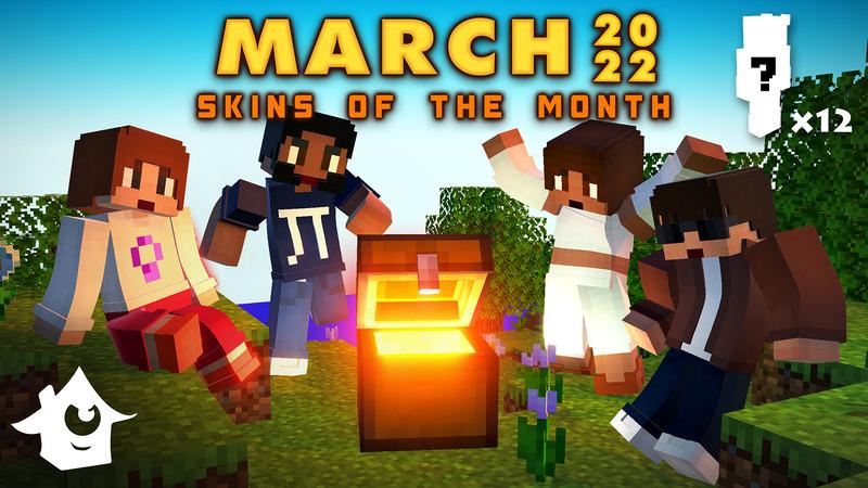 Skins of the Month - March by House of How | CHUNK - Minecraft Bedrock ...