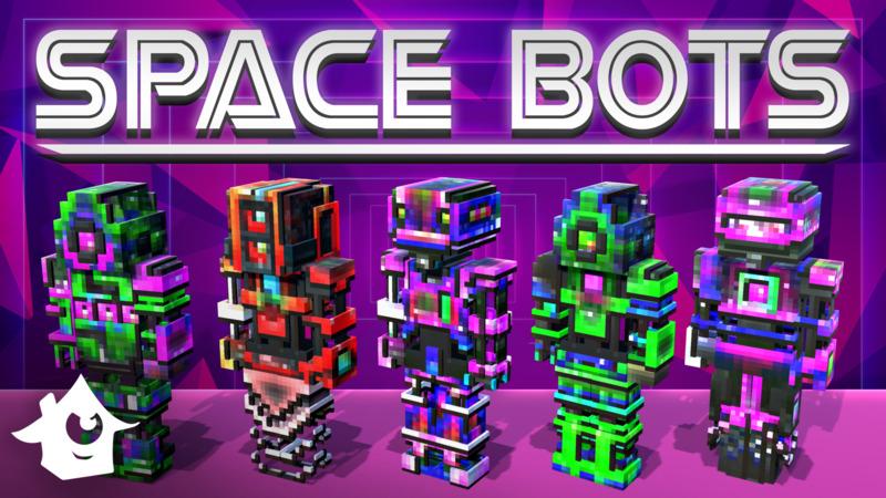 Space Bots by House of How | CHUNK - Minecraft Bedrock Marketplace Explorer