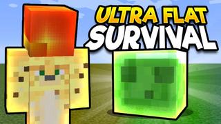Ultra Flat Survival by IBXToyMaps | CHUNK - Minecraft Bedrock Marketplace Explorer