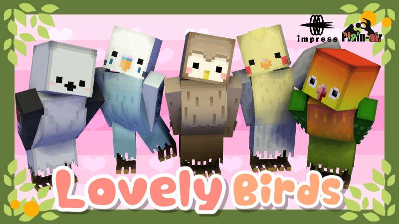 Lovely Birds by Impress | CHUNK - Minecraft Bedrock Marketplace Explorer