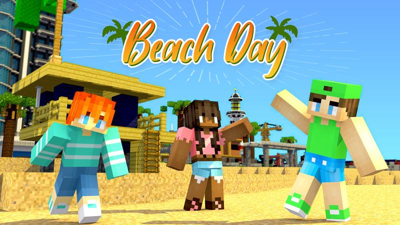 Beach Day by Impulse | CHUNK - Minecraft Bedrock Marketplace Explorer