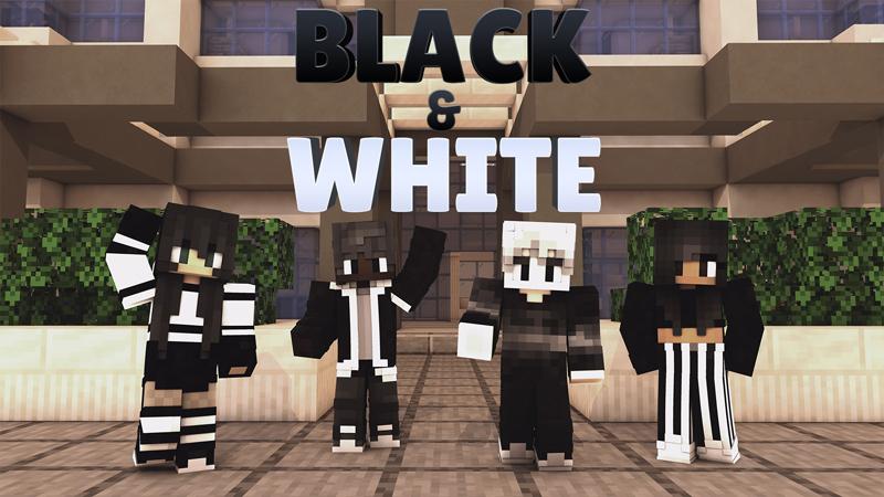 Black and White by Impulse | CHUNK - Minecraft Bedrock Marketplace Explorer