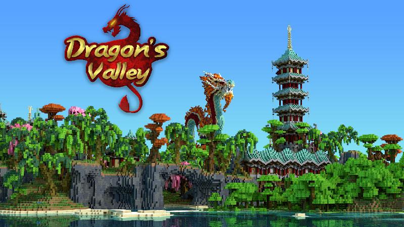 Dragon's Valley by Impulse | CHUNK - Minecraft Bedrock Marketplace Explorer