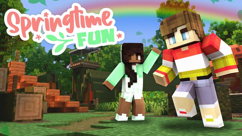 Springtime Fun! by Impulse | CHUNK - Minecraft Bedrock Marketplace Explorer