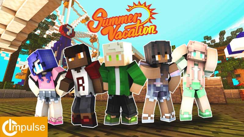 Summer Vacation by Impulse | CHUNK - Minecraft Bedrock Marketplace Explorer