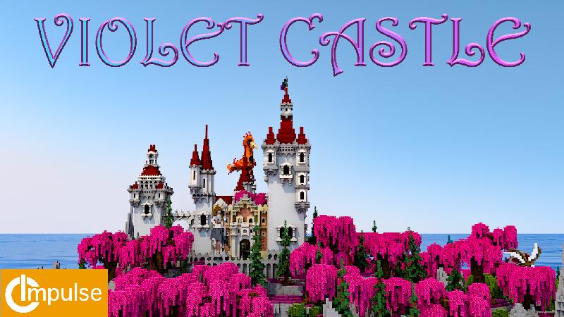 Violet Castle by Impulse | CHUNK - Minecraft Bedrock Marketplace Explorer