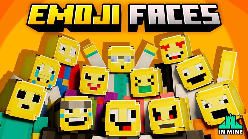 Emoji Faces by In Mine | CHUNK - Minecraft Bedrock Marketplace Explorer