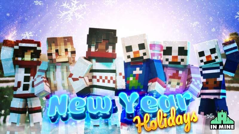 New Year Holidays by In Mine | CHUNK - Minecraft Bedrock Marketplace ...
