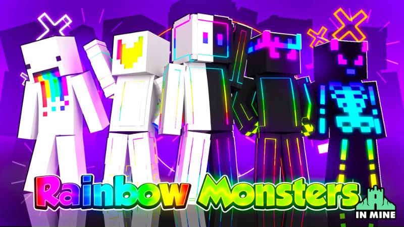 Rainbow Monsters by In Mine | CHUNK - Minecraft Bedrock Marketplace ...