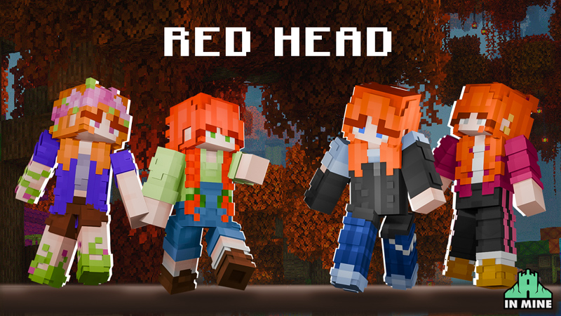 Red Head by In Mine | CHUNK - Minecraft Bedrock Marketplace Explorer