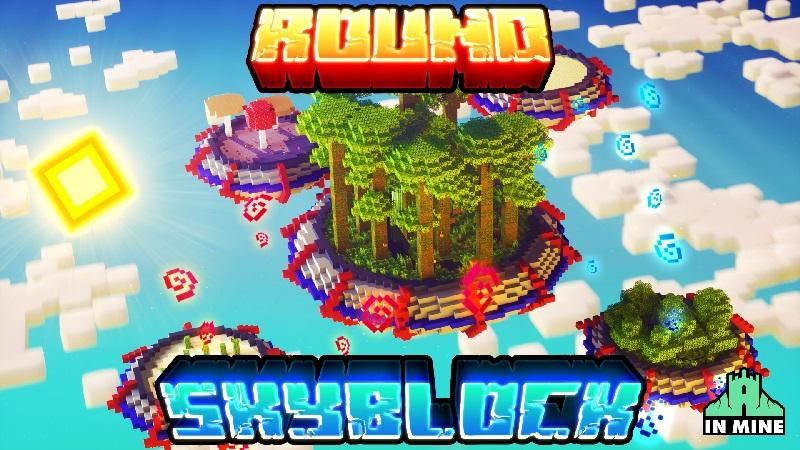 Round Skyblock by In Mine | CHUNK - Minecraft Bedrock Marketplace Explorer