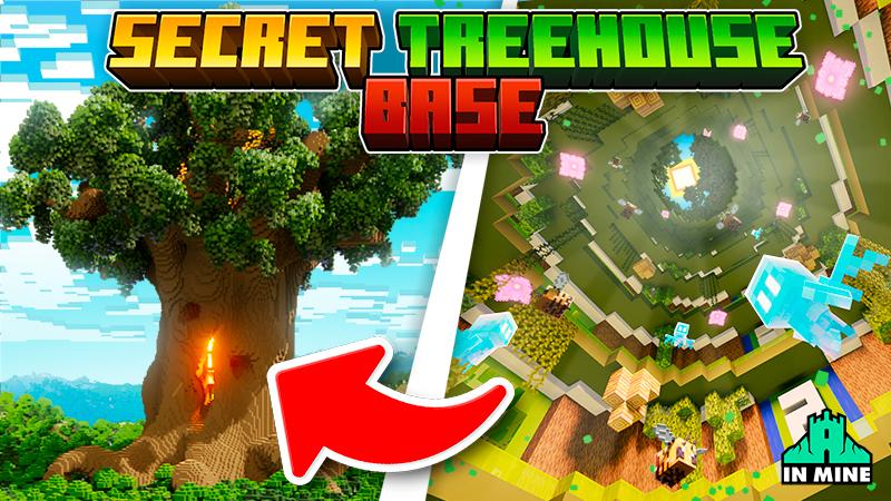 Secret Treehouse Base by In Mine | CHUNK - Minecraft Bedrock ...
