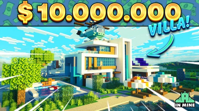 $10.000.000 Villa! by In Mine | CHUNK - Minecraft Bedrock Marketplace ...