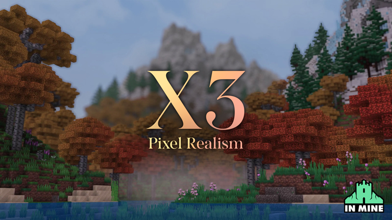 X3 - Pixel Realism by In Mine | CHUNK - Minecraft Bedrock Marketplace ...