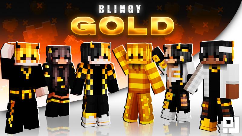 Blingy Gold by inPixel | CHUNK - Minecraft Bedrock Marketplace Explorer