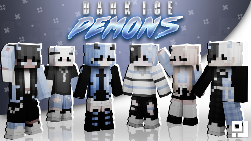 Dark Ice Demons by inPixel | CHUNK - Minecraft Bedrock Marketplace Explorer