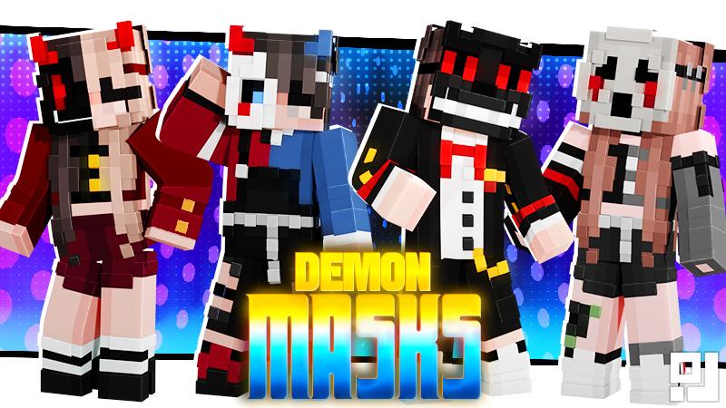 Demon Masks by inPixel | CHUNK - Minecraft Bedrock Marketplace Explorer