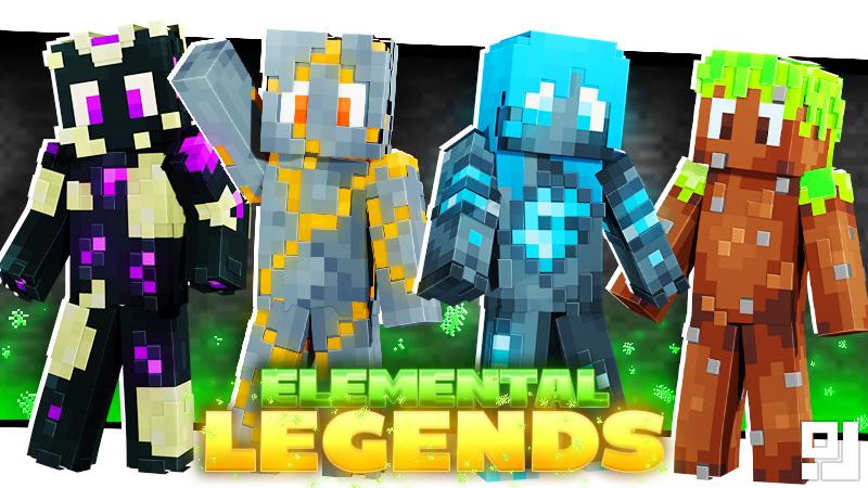Elemental Legends by inPixel | CHUNK - Minecraft Bedrock Marketplace Explorer