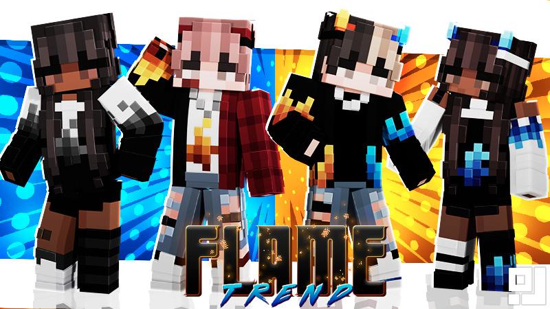 Flame Trend by inPixel | CHUNK - Minecraft Bedrock Marketplace Explorer