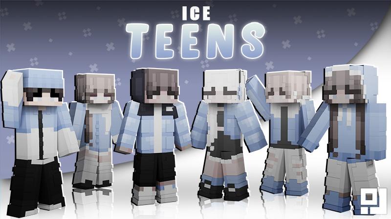Ice Teens by inPixel | CHUNK - Minecraft Bedrock Marketplace Explorer