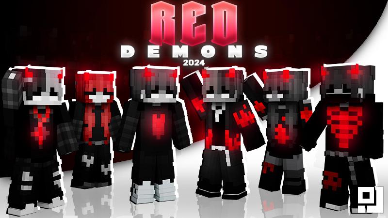 Red Demons 2024 by inPixel | CHUNK - Minecraft Bedrock Marketplace Explorer