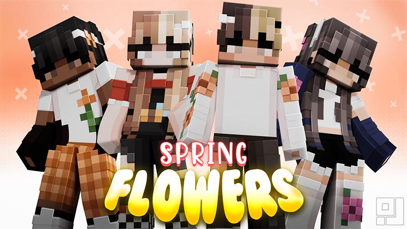 Spring Flowers by inPixel | CHUNK - Minecraft Bedrock Marketplace Explorer