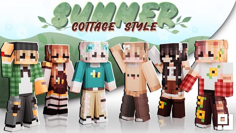 Summer Cottage Style by inPixel | CHUNK - Minecraft Bedrock Marketplace ...