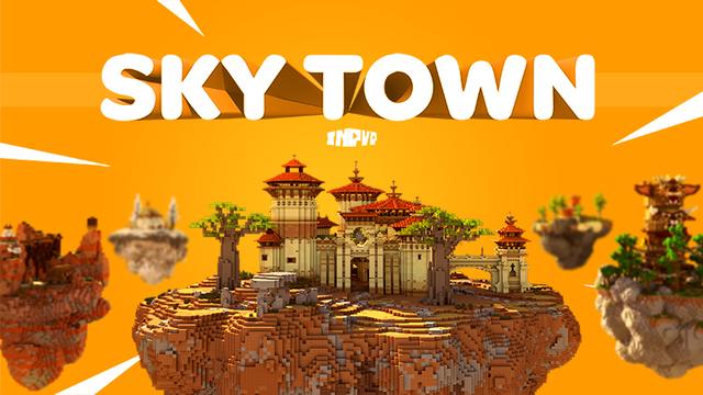 Sky Town by InPvP | CHUNK - Minecraft Bedrock Marketplace Explorer