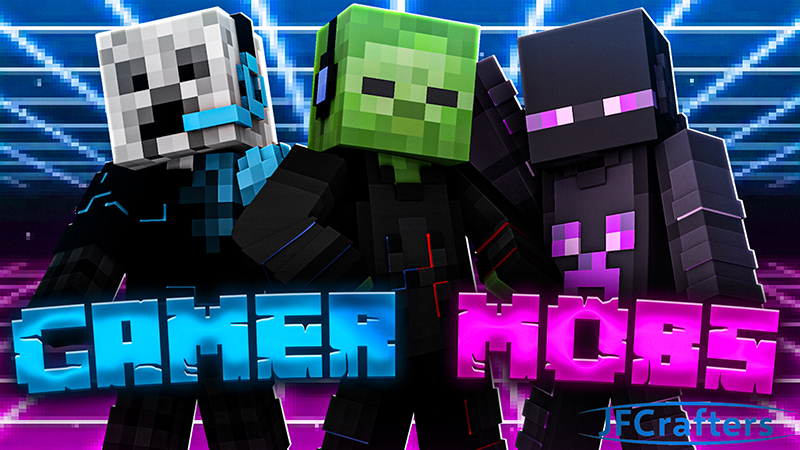 Gamer Mobs by JFCrafters | CHUNK - Minecraft Bedrock Marketplace Explorer