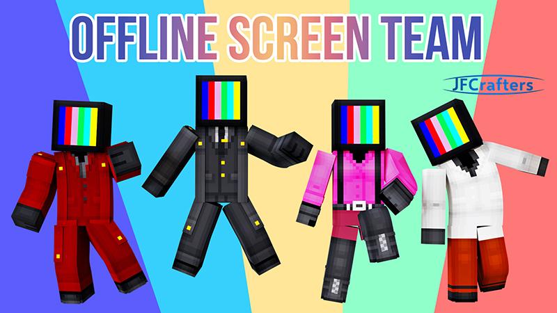 Offline Screen Team by JFCrafters | CHUNK - Minecraft Bedrock ...