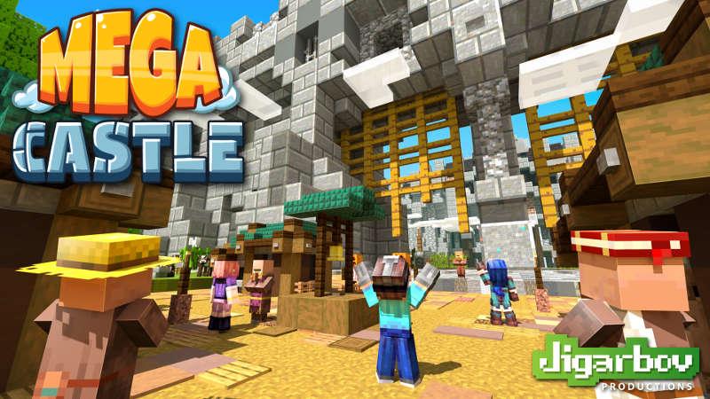MEGA Castle by Jigarbov Productions | CHUNK - Minecraft Bedrock ...