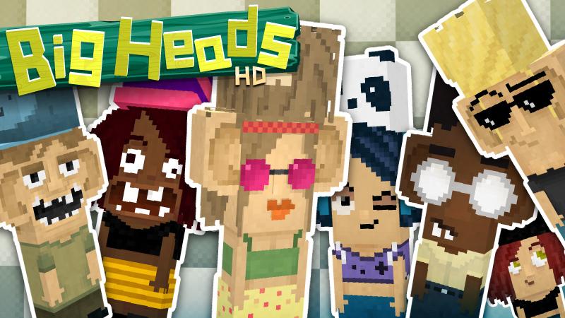 Jolicraft's Big Heads HD by Jolicraft | CHUNK - Minecraft Bedrock Marketplace Explorer