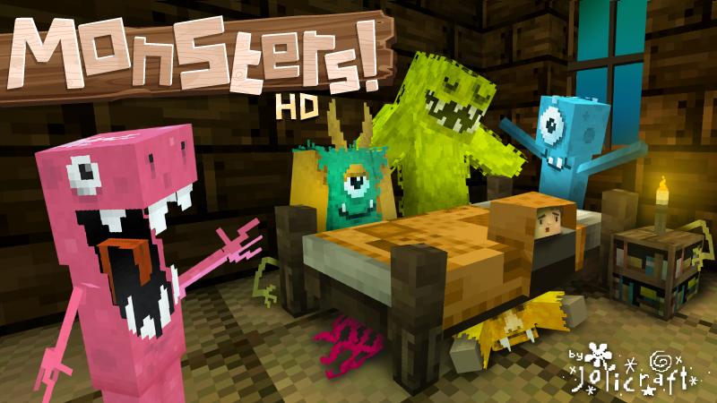 Jolicraft's Monsters! HD by Jolicraft | CHUNK - Minecraft Bedrock Marketplace Explorer