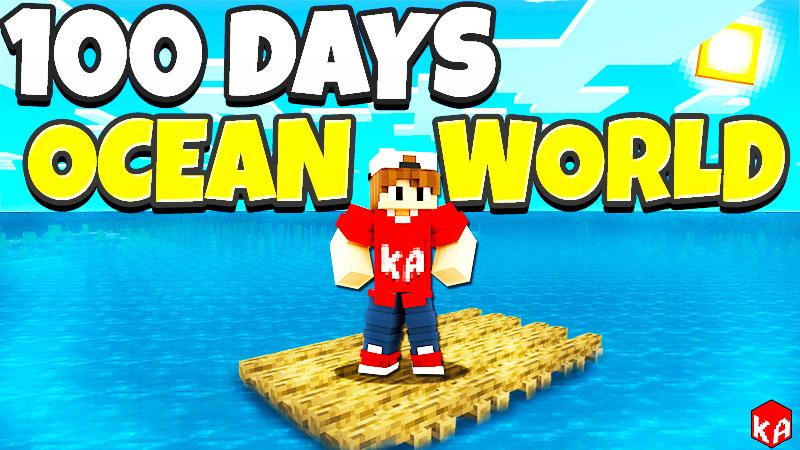 100 Days Ocean Only World by KA Studios | CHUNK - Minecraft Bedrock Marketplace Explorer