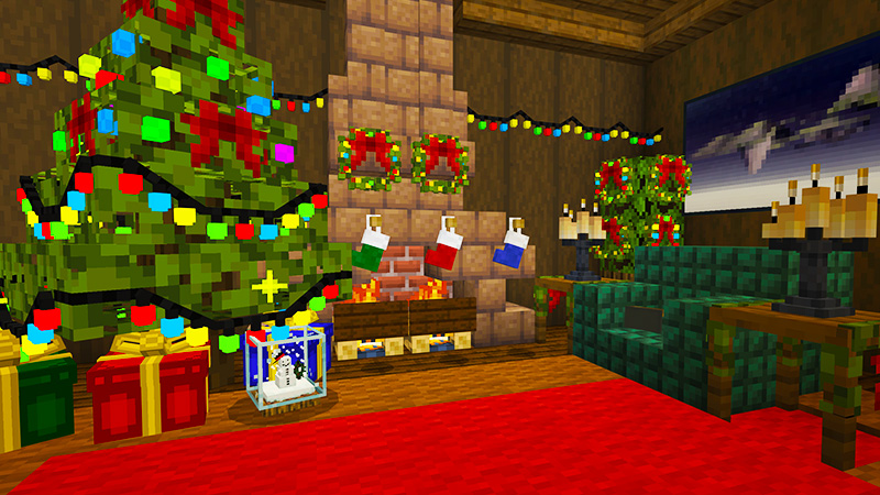 Christmas Decorations Add-On by KA Studios | CHUNK - Minecraft Bedrock ...