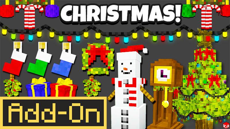 Christmas Decorations Add-On by KA Studios | CHUNK - Minecraft Bedrock ...