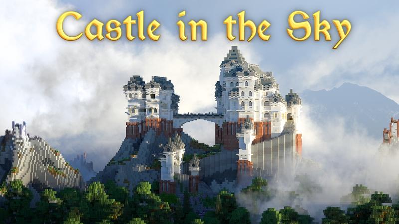 Castle in the Sky by King Cube | CHUNK - Minecraft Bedrock Marketplace ...