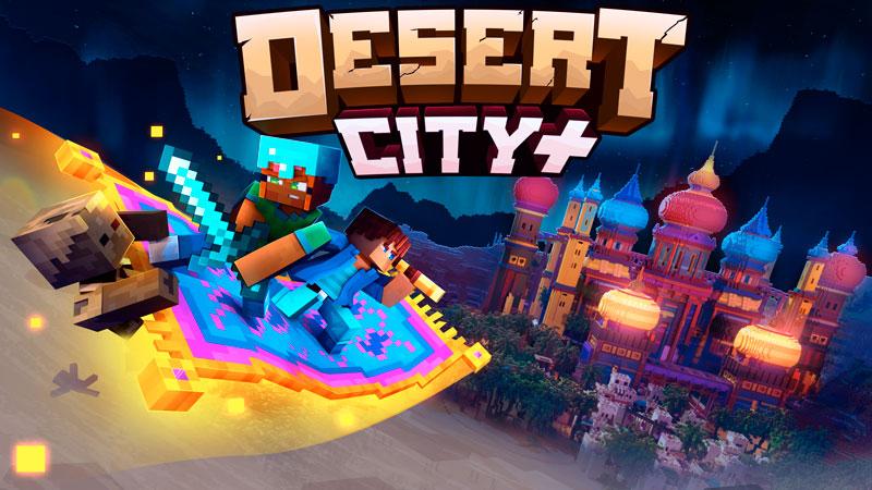 Desert City+ by King Cube | CHUNK - Minecraft Bedrock Marketplace Explorer