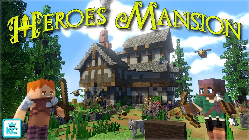 Heroes Mansion by King Cube | CHUNK - Minecraft Bedrock Marketplace Explorer