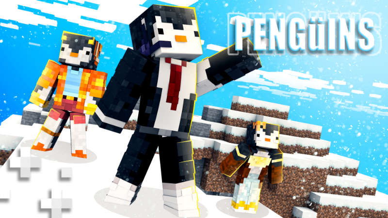 Penguins by Kora Studios | CHUNK - Minecraft Bedrock Marketplace Explorer