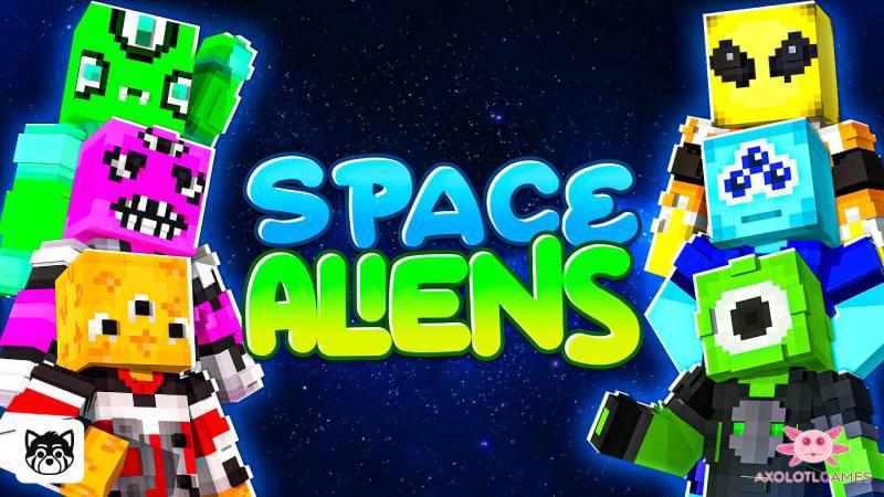 Space Aliens by Kora Studios | CHUNK - Minecraft Bedrock Marketplace ...