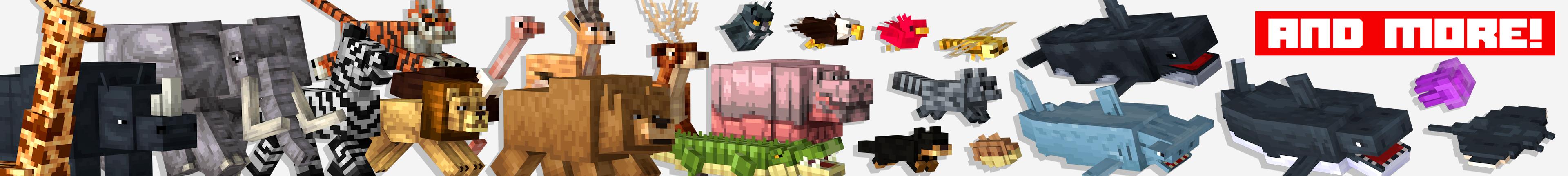 Animals Add-On by Kreatik Studios | CHUNK - Minecraft Bedrock ...