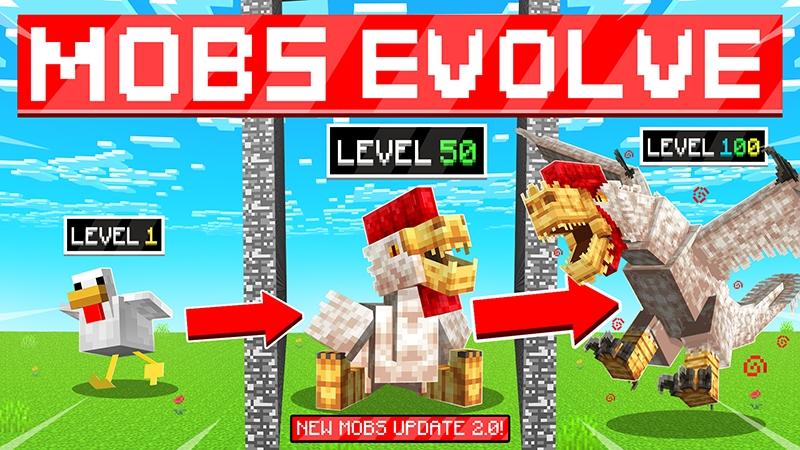 MOBS EVOLVE! by Kubo Studios | CHUNK - Minecraft Bedrock Marketplace Explorer